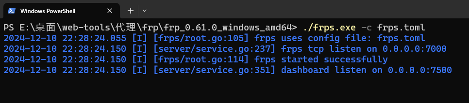 frp搭建记录 | the0n3