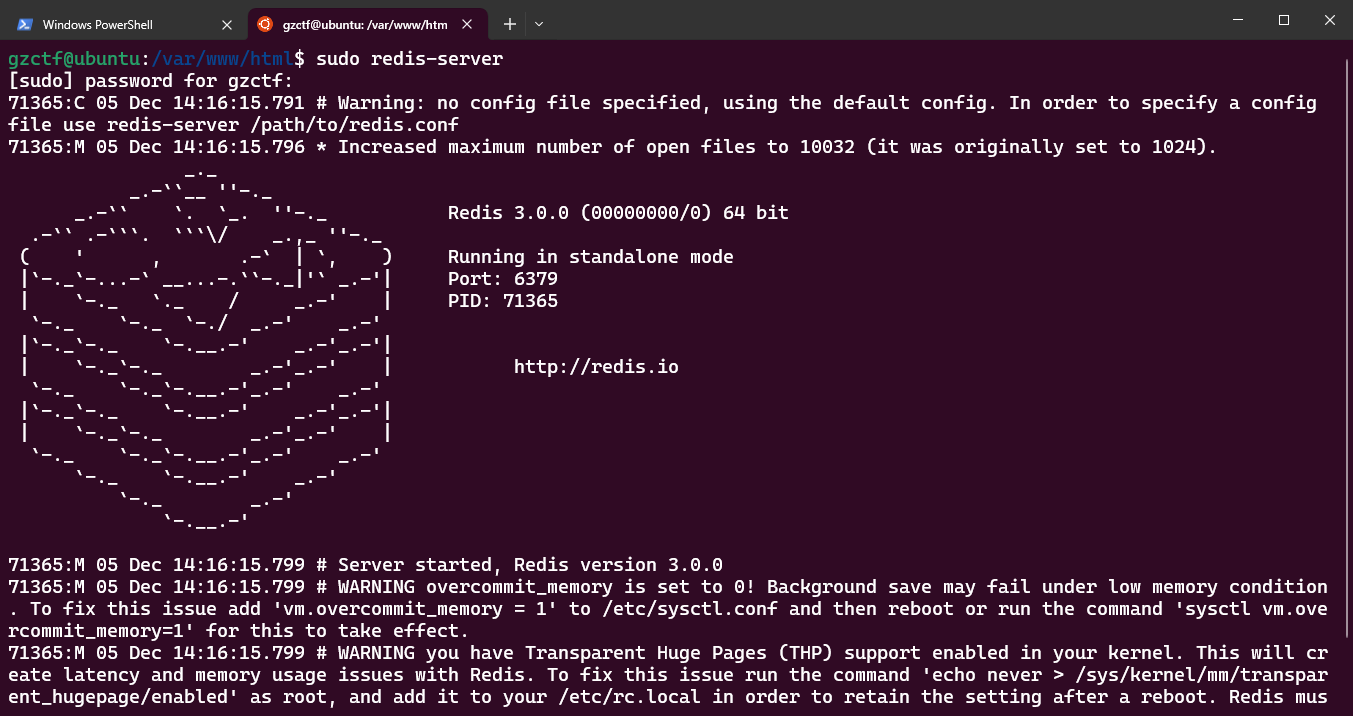 redis未授权访问漏洞复现 | the0n3